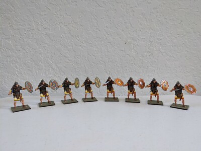 (8) Roman Legions Soldiers Paint Miniatures St. Petersburg Niena Toy ...