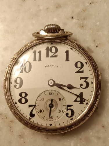 Illinois 17 Jewel Pocket Watch. Serial Number 2557672 | eBay