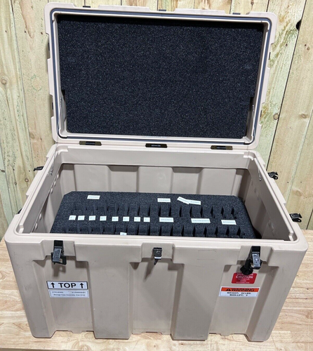 ECS Case 33.5” 21” 24.5” Loadmaster Waterproof Footlocker Military Storage | eBay