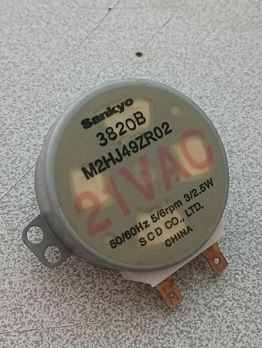 Micro-ondes SAMSUNG m182dn Moteur Plateau Tournant m2hj49zr02 Sankyo ...