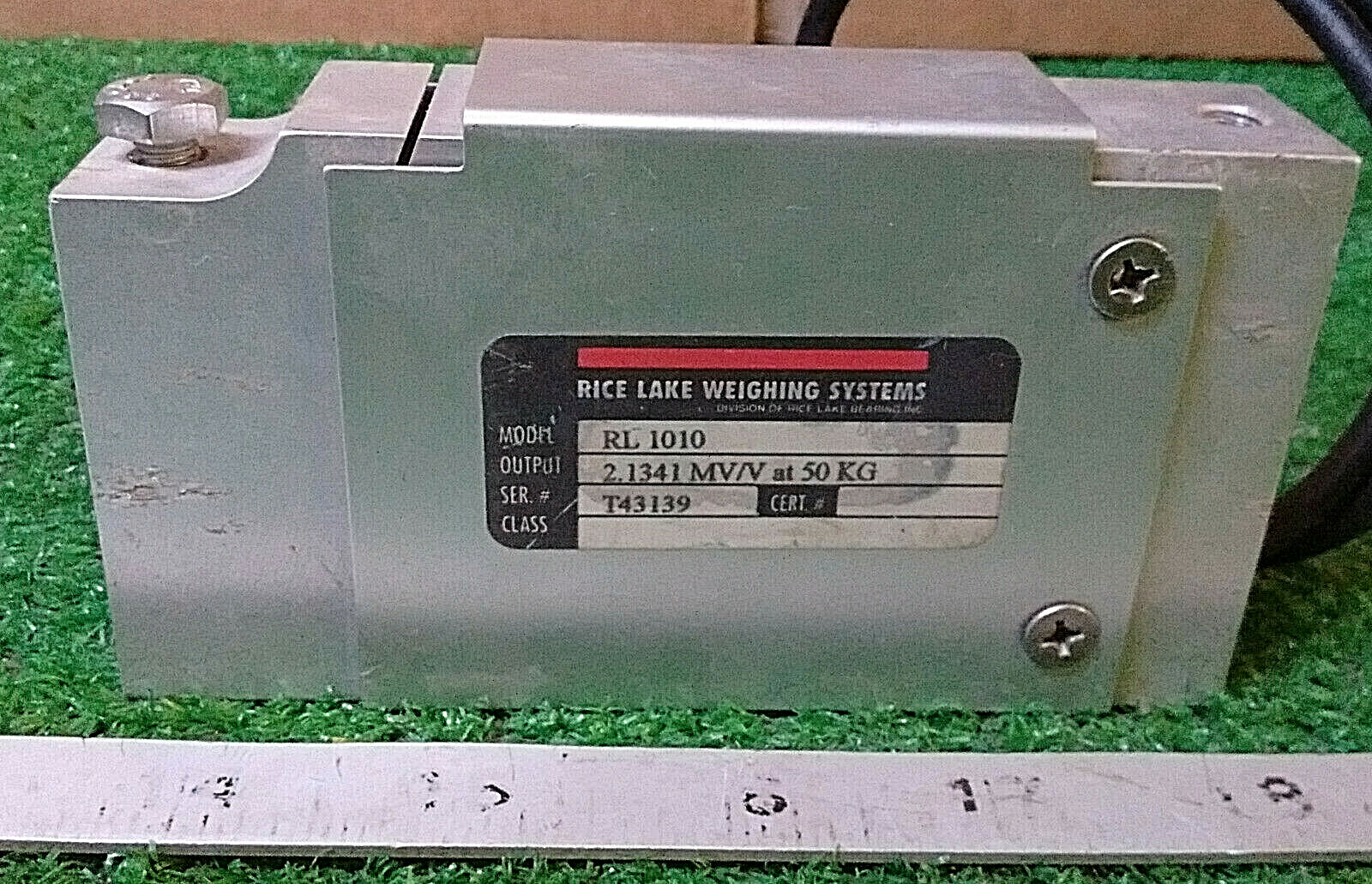 1 USED RICE LAKE RL1010 50kg SINGLE POINT LOAD CELL ***MAKE OFFER*** | eBay