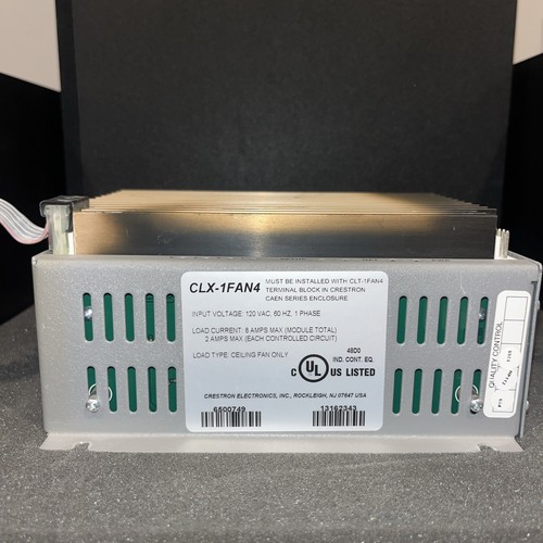 Crestron CLX-1FAN4 - 4 Channel Fan Speed Control Module | eBay