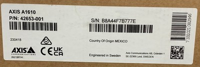 Axis A1610 Network Door Controller for Genetec | eBay