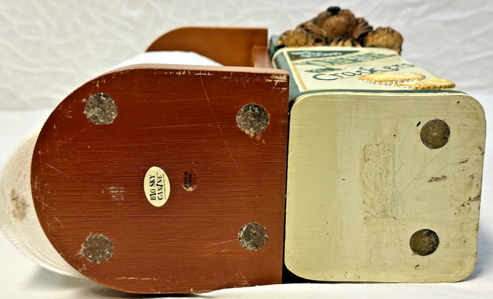 Vintage Big Sky ‘YORKSHIRE CRACKERS’ Paper Towel Holder by Phyllis ...