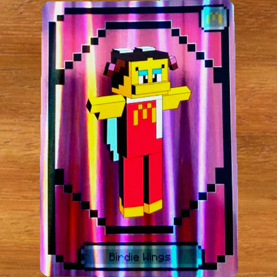 McDonald's Minecraft 2025 - Birdie Wings Skin USA CODE - FAST DELIVERY ...