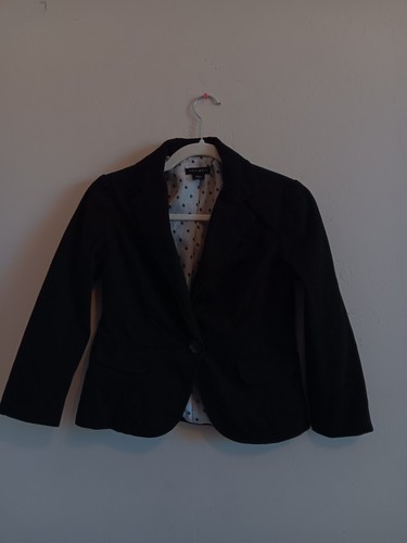 Metaphor Blazer, Womens Size 2, Black lined, Long Sleeve, Button Up ...
