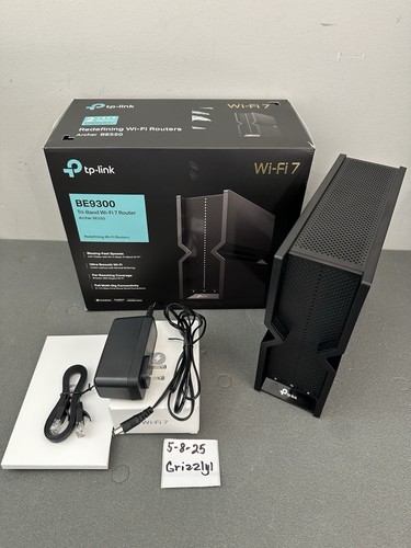 TP-Link Archer BE9300 Tri-Band WiFi 7 Wireless Router Up To 9.2 Gbps | eBay