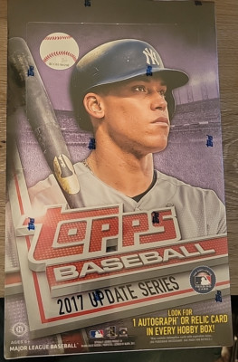 2017 Topps Baseball Update Series Factory Sealed Box Packs Cards | eBay