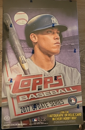 2017 Topps Baseball Update Series Factory Sealed Box Packs Cards | eBay