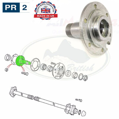 LAND ROVER REAR STUB AXLE DEFENDER RANGE CLASSIC DISCOVERY I FTC3188 MB ...