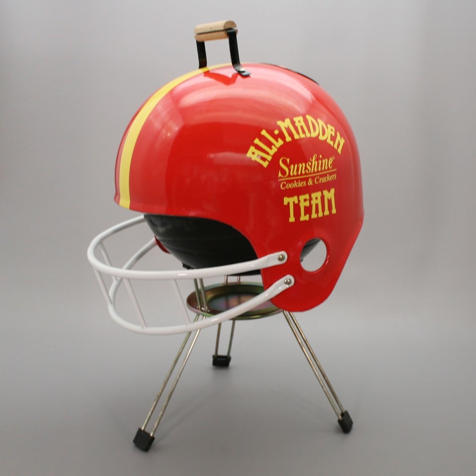 ALL-MADDEN TEAM Football Helmet BBQ Grill Sunshine Cookies Crackers ...