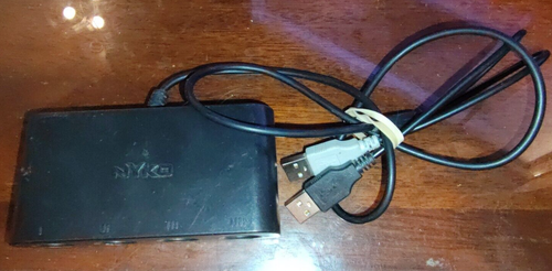 Nyko 4 Ports Converter for GameCube for Controller USB Adapter for for ...