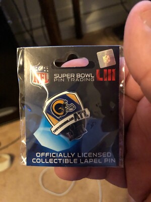 Los Angeles Rams Superbowl LIII Commemorative Lapel Pin | eBay