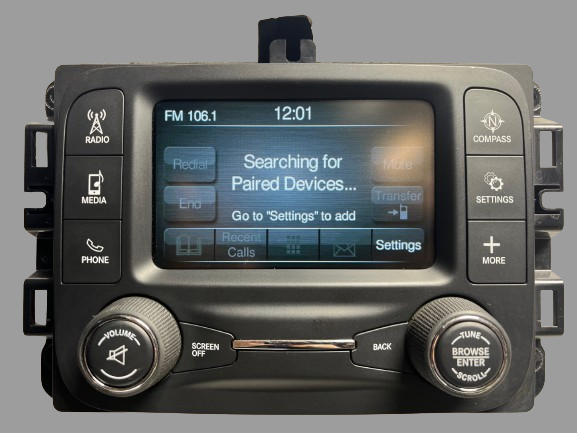 16 17 18 Dodge Ram Truck OEM Uconnect 5" TOUCH-SCREEN Radio AM-FM XM BT ...