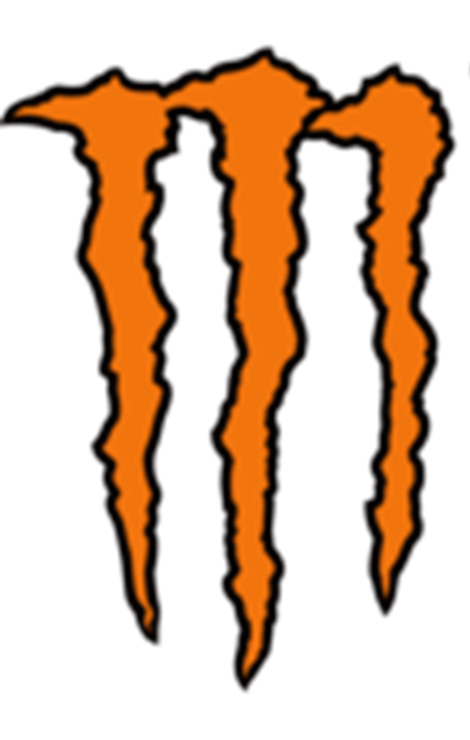 Monster Energy Logo Orange