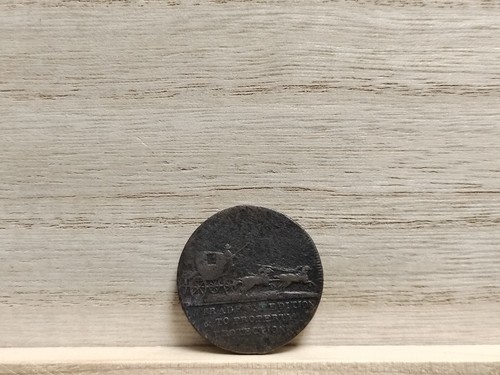 1797 Half Penny (Middlesex Palmer's Mail Coach) United Kingdom Copper ...