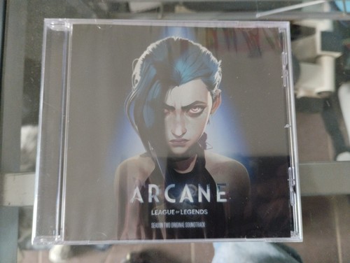 Arcane Season 2 Soundtrack - Exclusive Jinx Variant Audio CD (no vinyl ...