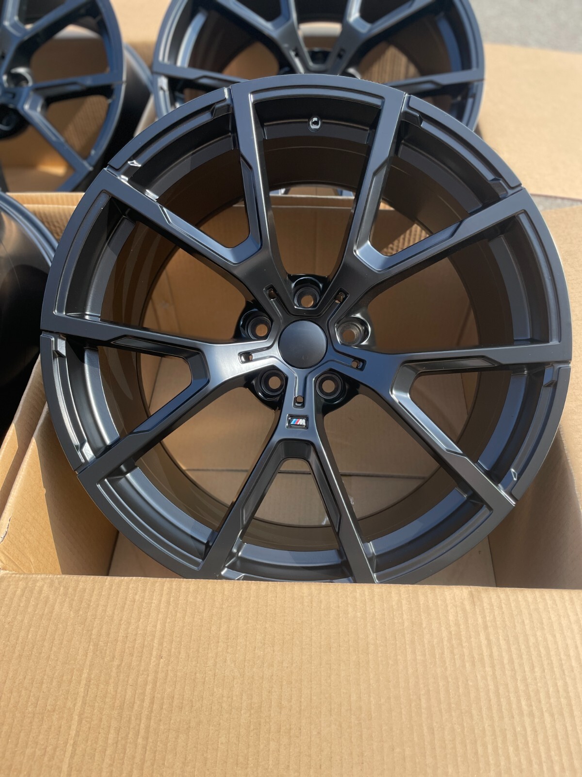 20” Rims Fit BMW X4M Competition M40i 2019-2025 Wheels Black 20x8.5/10 ...