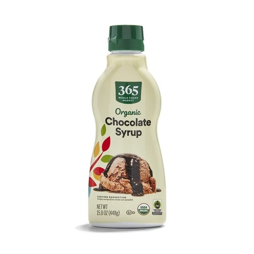 365 by Whole Foods Market Organic Chocolate Syrup 15.8 Ounce | eBay