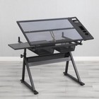 Drafting Desk Drawing Table Art Craft Work Station for Drawing, Reading ...