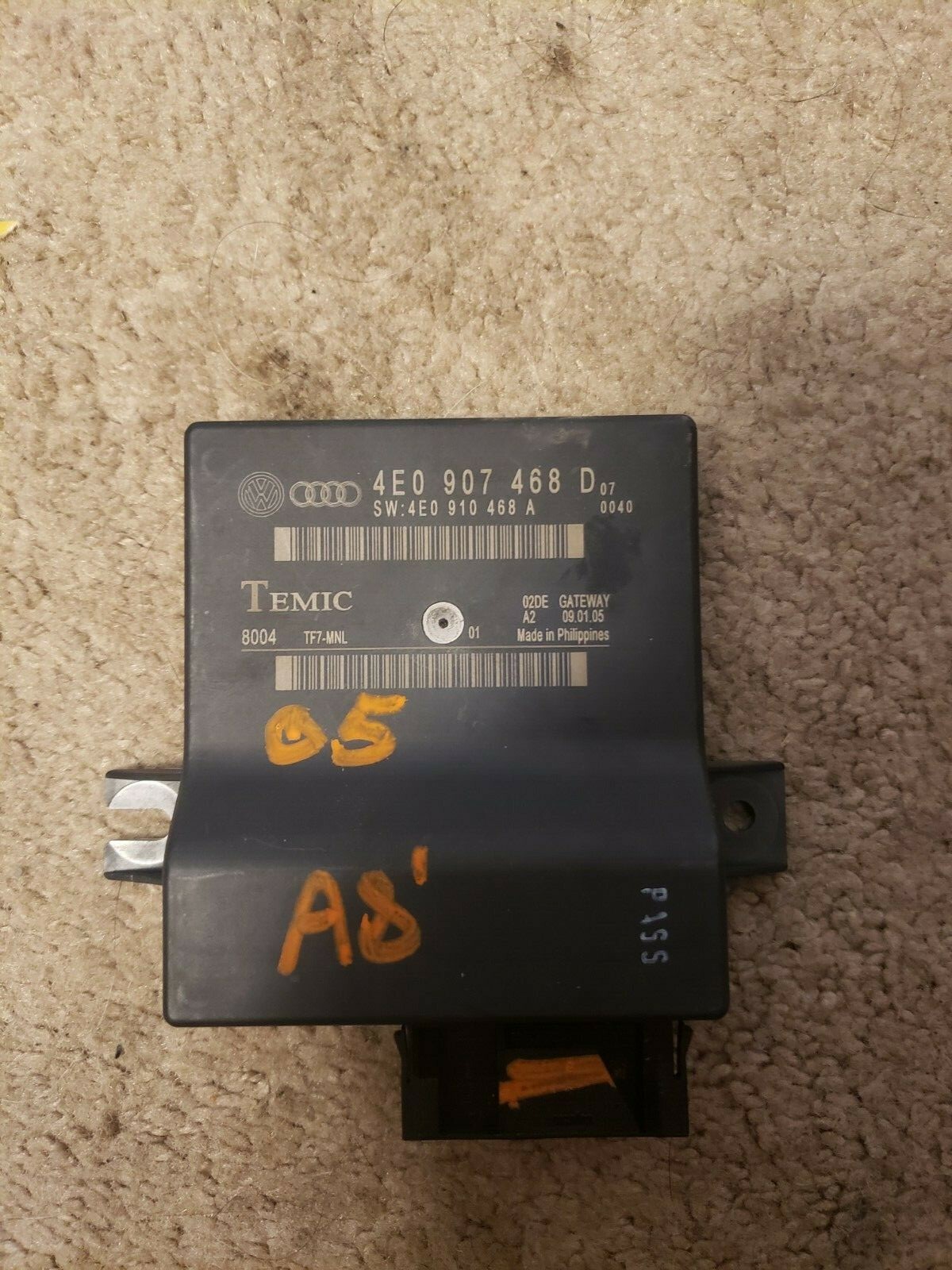 04 05 AUDI A8 CRUISE CONTROL MODULE OEM 4E0907468D 4E0 907 468 D | eBay