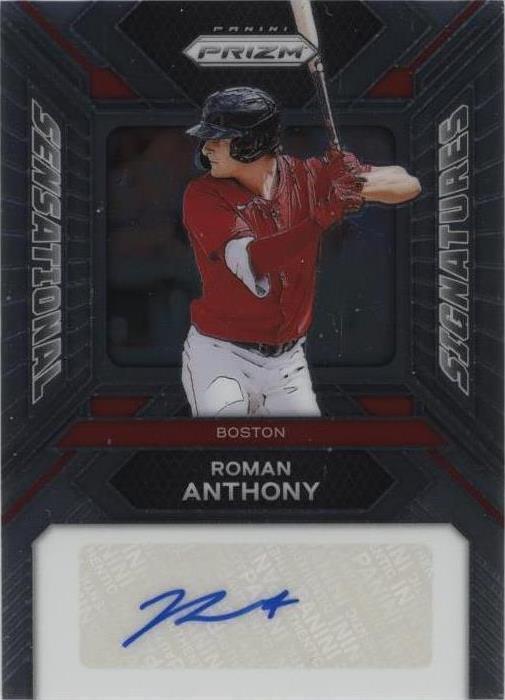 2024 Panini Prizm - Sensational Signatures Roman Anthony #SS-RA (AU, RC ...