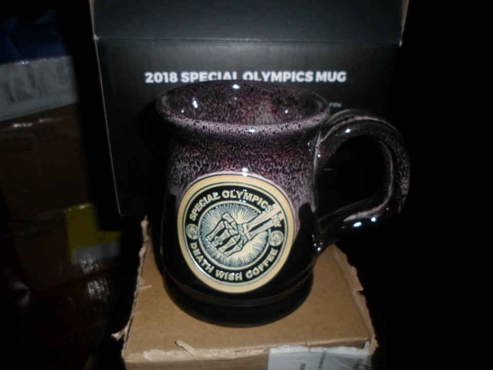 Death Wish Coffee Special Olympics Mug Limited Edition 750 w/DWCC ...