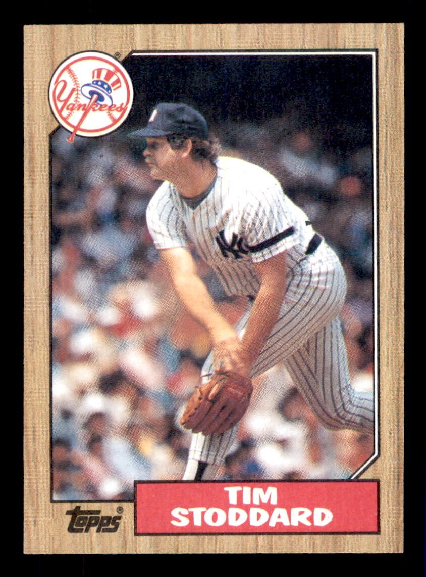 1987 Topps Baseball #788 Tim Stoddard NM or better *cc1 | eBay