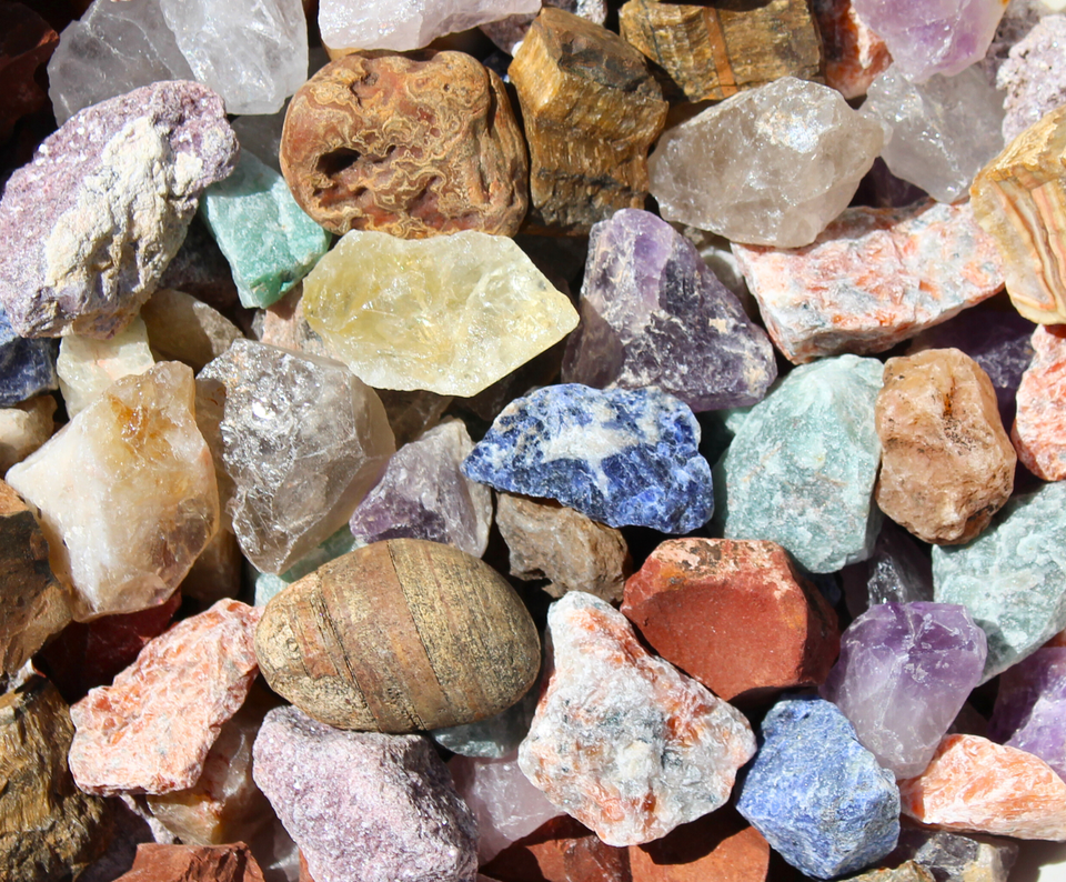 Brazil Mix - Rough Rocks for Tumbling - Bulk Wholesale options | eBay