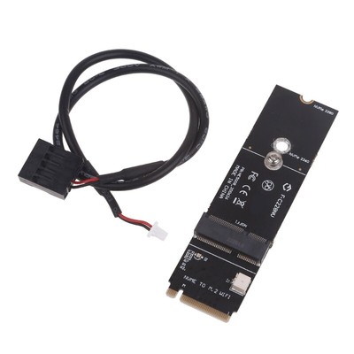 M.2 A+E Key to M.2 M Key Card M.2 NVMe PCIE SSD Card Adapter for ...