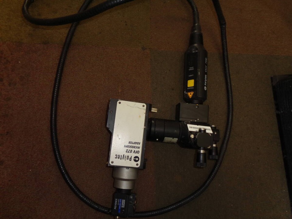 Polytec CLV800 CLV-700 CV-035C OFV072 OFV071 CLV-C-5 Laser Vibrometer ...