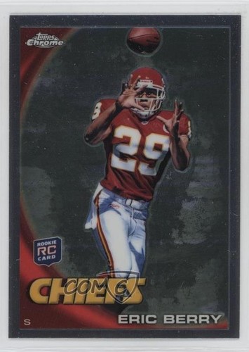 2010 Topps Chrome Eric Berry (Ball in Air) #C195 Rookie RC t4l | eBay