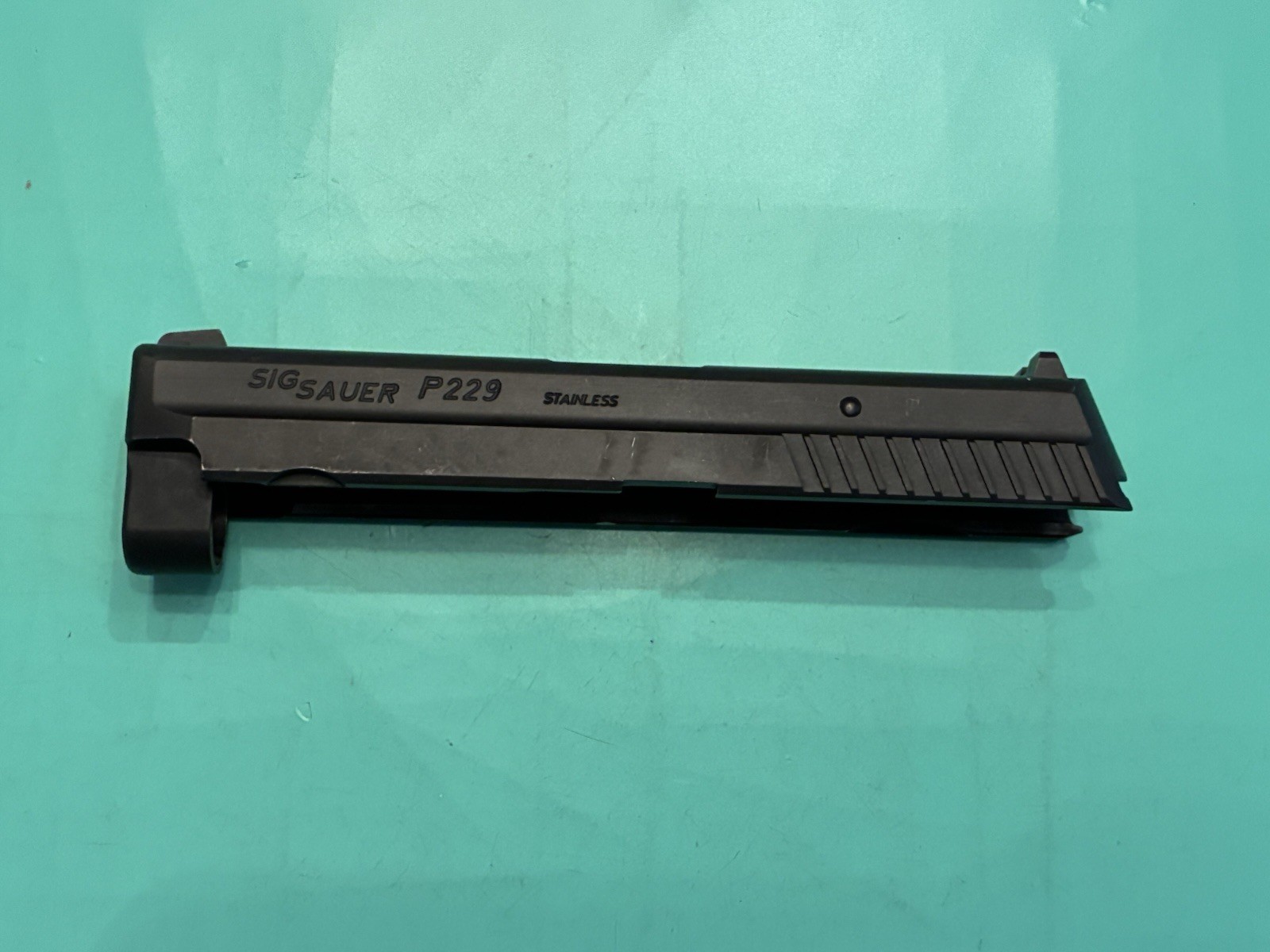 USED OEM SIG SAUER P229 COMPLETE BLACK SLIDE BARREL GUIDE ROD SPRING ...