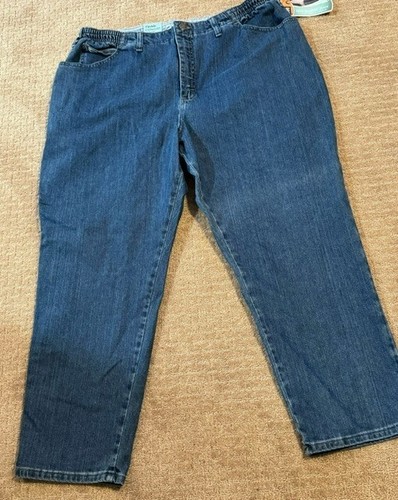 LOT OF 2 Lee Side Elastic Stretch Women's Jeans Size 22 Petite ...