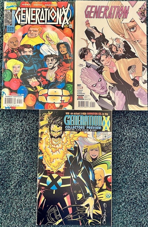 Generation X 1994-2017 Book Lot of 7 Issues Chris Bachalo Terry Dodson ...