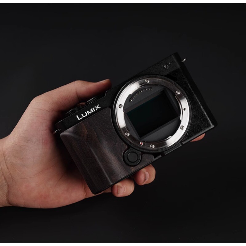 Wood Hand Grip Holder Non-slip Sticker For Panasonic Lumix S9 | eBay