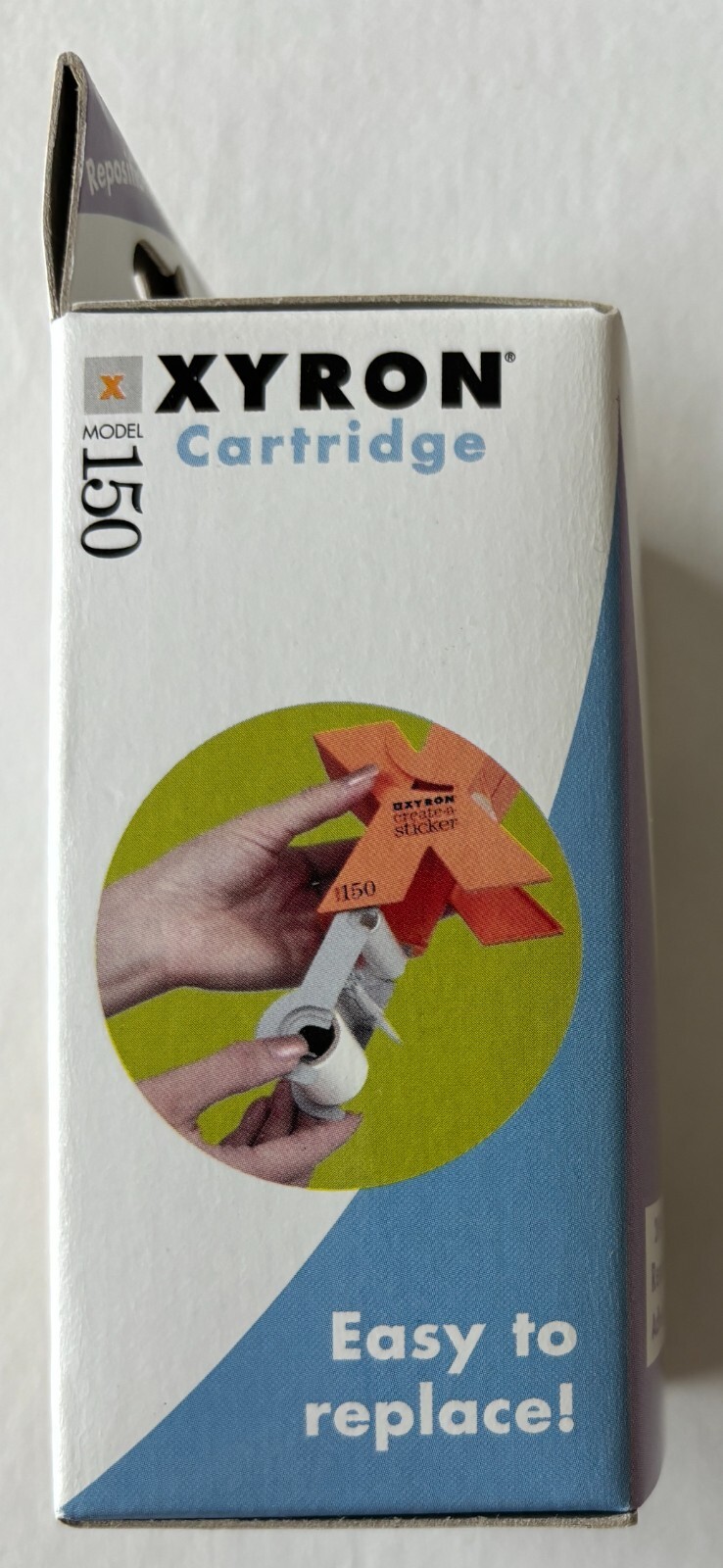 Lot of 2 New Xyron 150 Create a Sticker 20ft Repositionable Adhesive ...