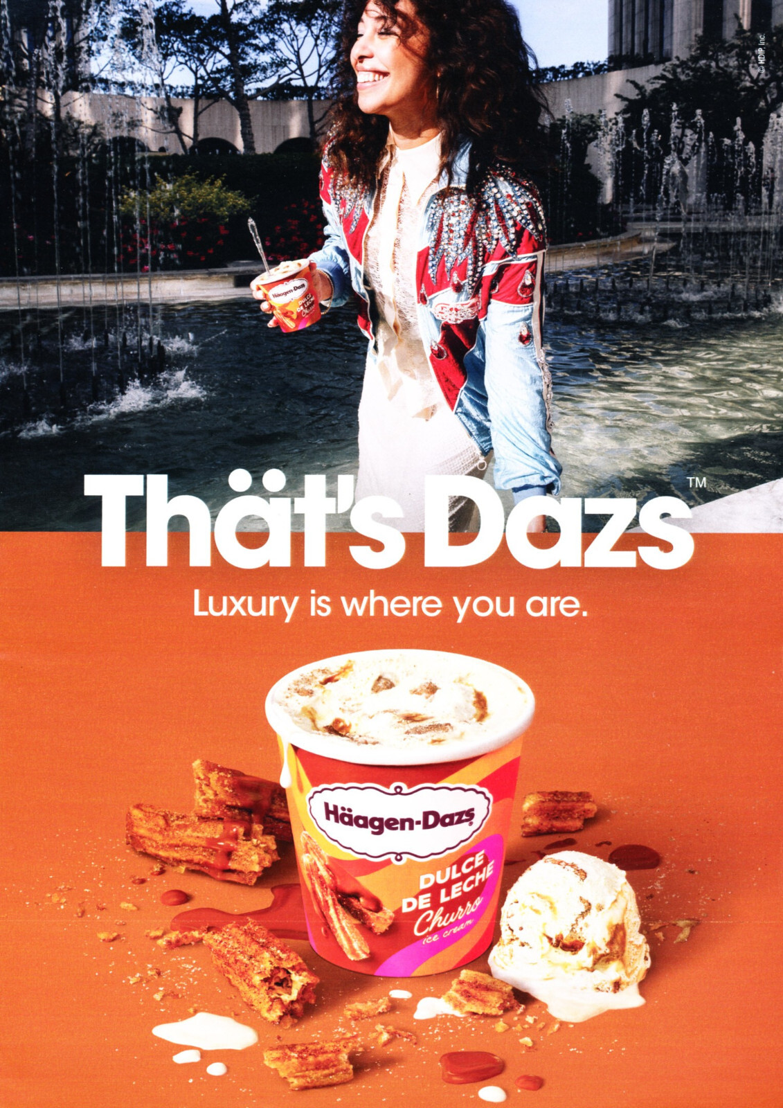 HAAGEN-DAZS ICE CREAM AD #01 MAGAZINE promo AD 2022 | eBay