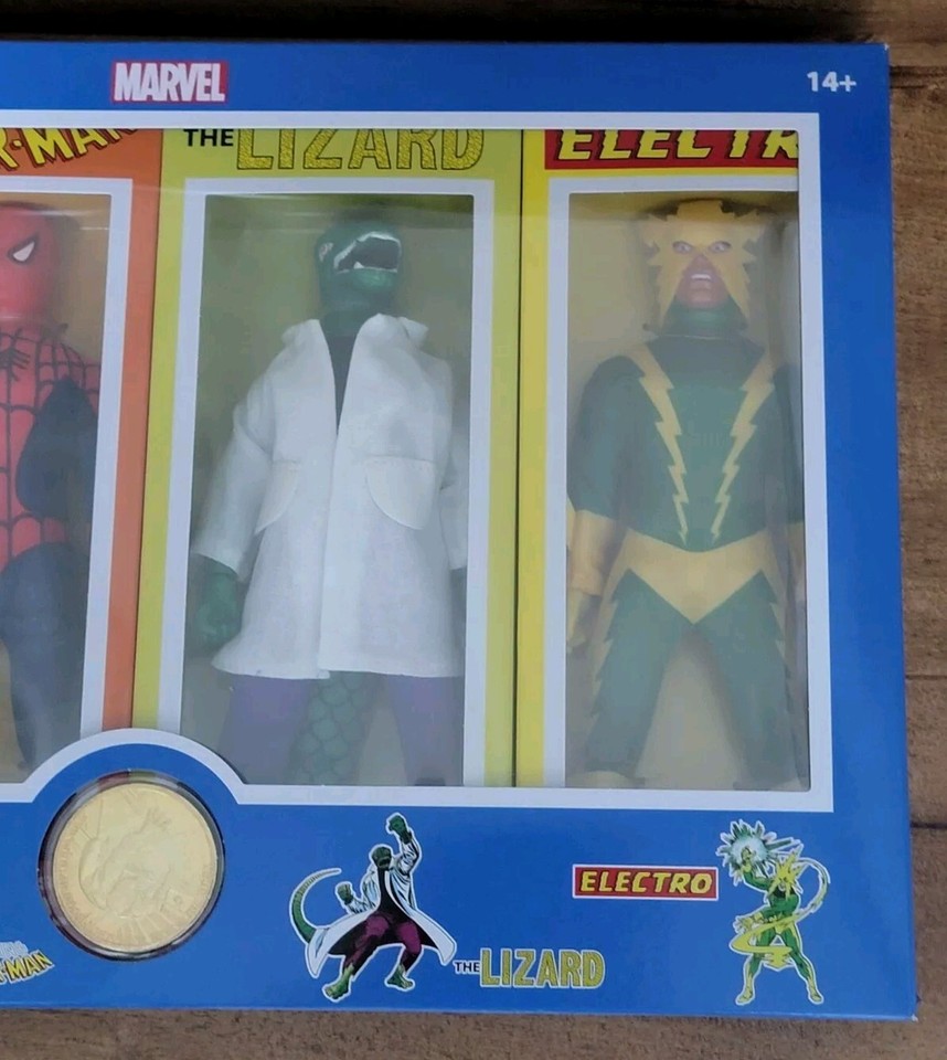 MEGO Marvel SPIDERMAN, GREEN GOBLIN, LIZARD, ELECTRO Disney Parks ...