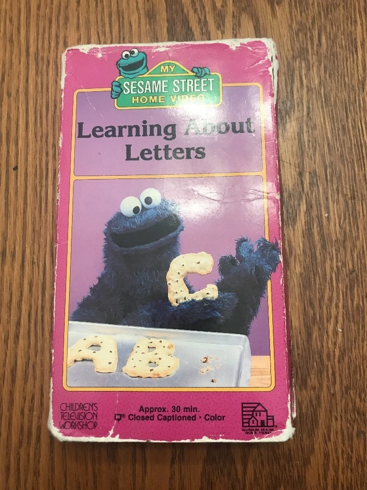 Sesame Street Home Video Vhs