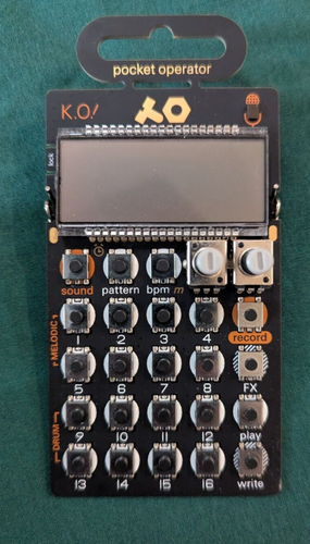 Teenage Engineering TE010AS033 Pocket Operator PO-33 ko **WITH CASE ...