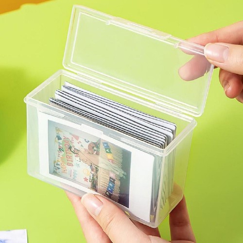 2PCS Card Collection Photo Storage Box Card Container Idol Card | eBay