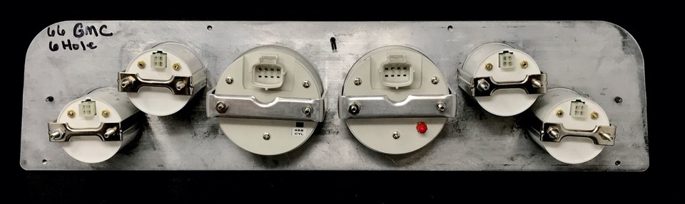 1966 GMC 6 Gauge GPS Dash Panel Insert Cluster PC | eBay