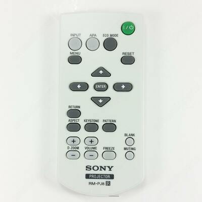 Remote Control RM-PJ8 for Sony VPL-CH350 VPL-CH370 VPL-CW256 VPL-DW120 ...