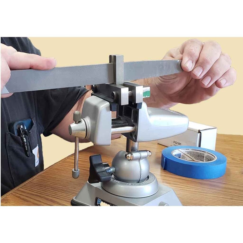 A2 Hardened File Guide Knife Making 2x72 Bevel JANTZ MADE IN USA HRc 62 ...