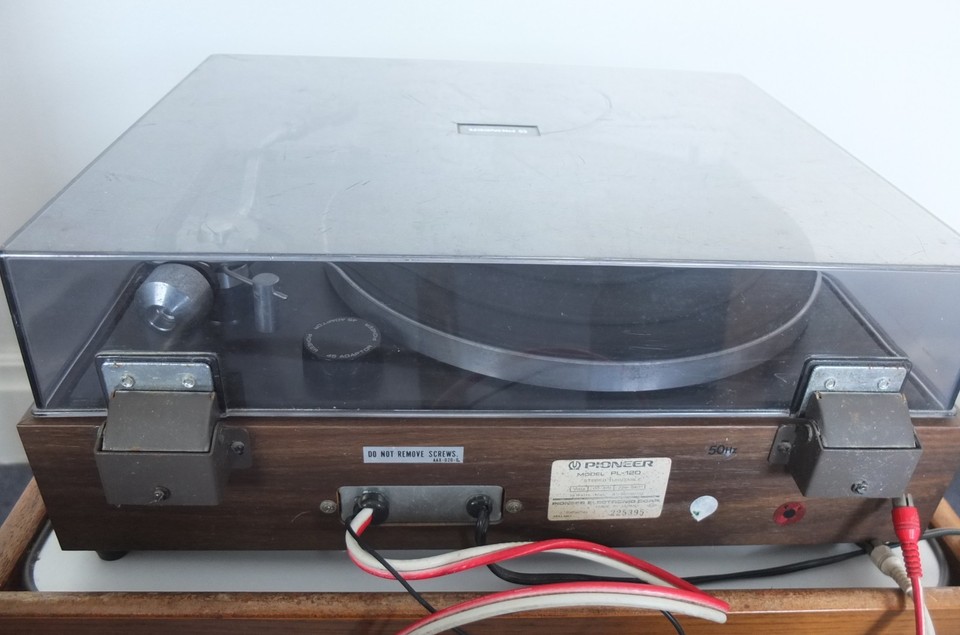 Vintage Pioneer PL-120 Turntable Record Player Spares Or Repair ...