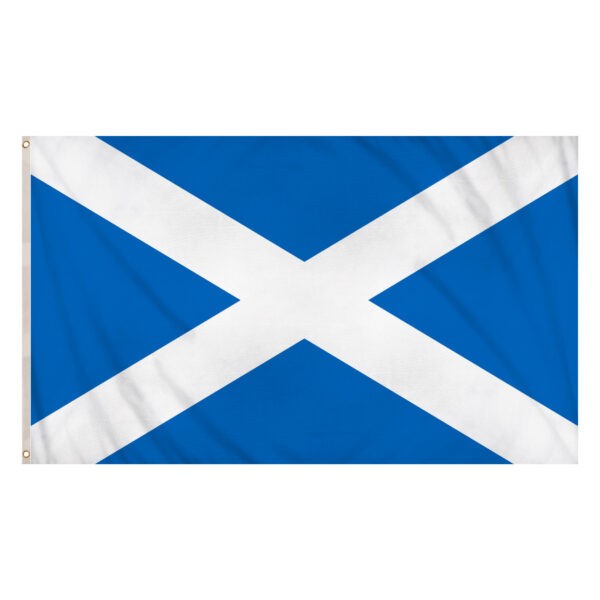 Scotland St. Andrew's Cross Flag 5FTX3FT LARGE – Scottish Saltire ...