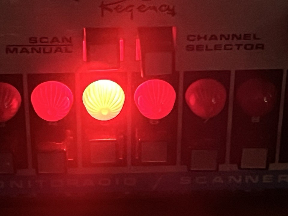 Vintage Regency Monitoradio Scanner 10 Channel Power Lights Work | eBay