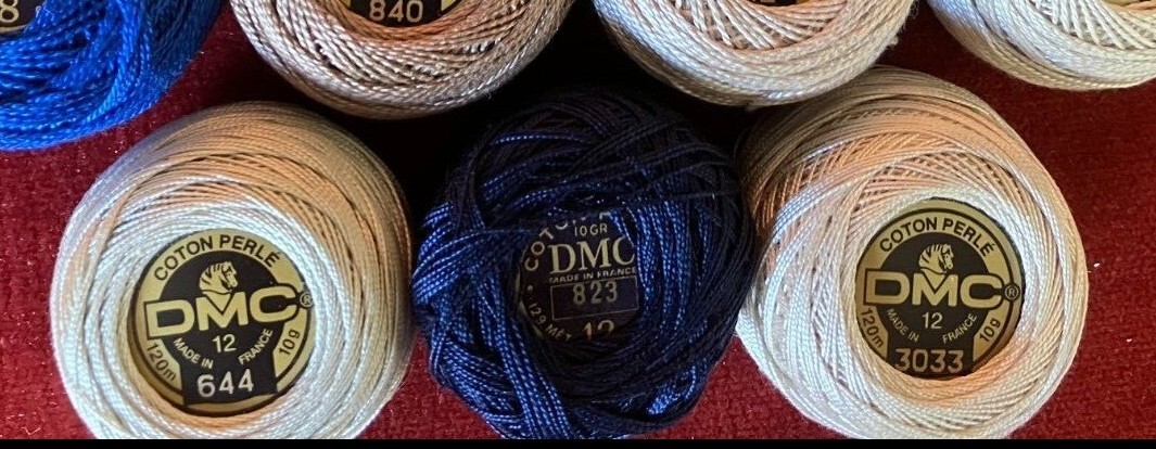 DMC Cotton Perle 5, 8, 12 sold per ball | eBay UK