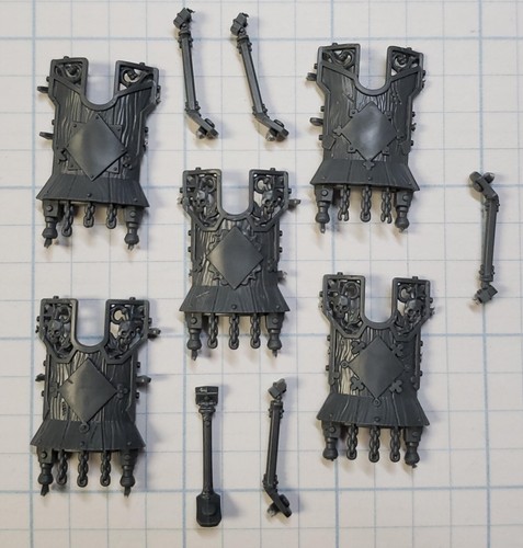 Warhammer Cities of Sigmar Bits Freeguild Fusiliers Pavis Shield w ...